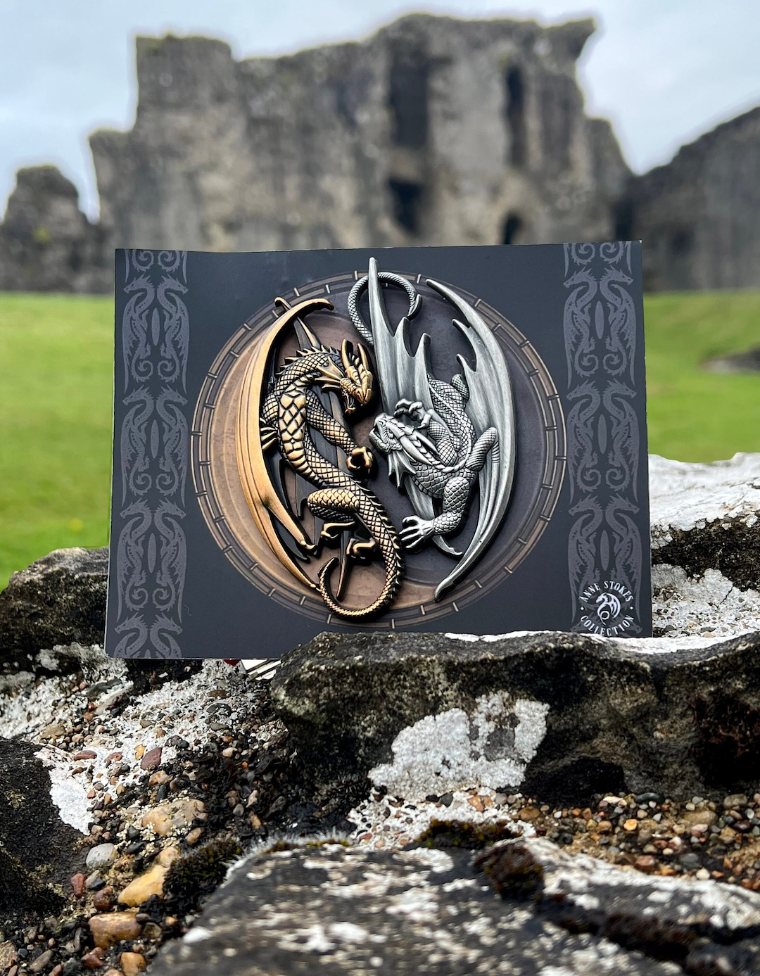 Double Dragon Pin Badge Set - Etsy