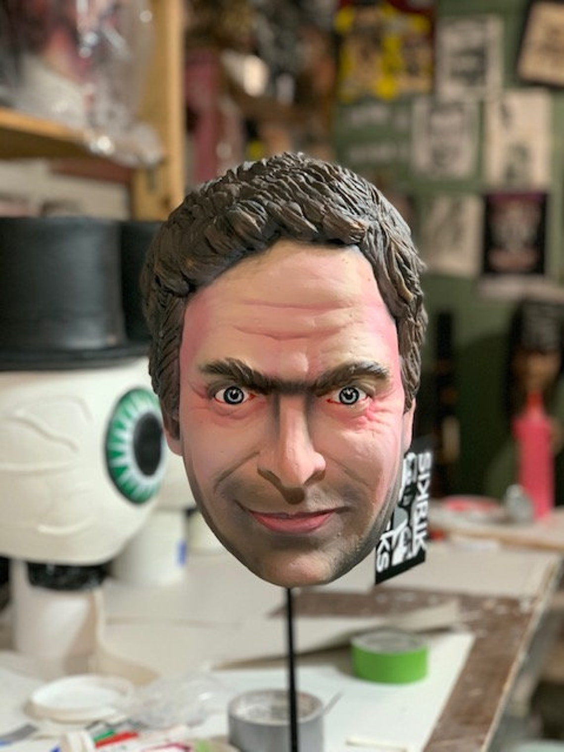 Ted Bundy Latex Mask variación del color de la carne - Etsy México