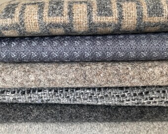 Wool Fabric Offcuts Remnants Ideal for Patchwork Quilting or - Etsy UK