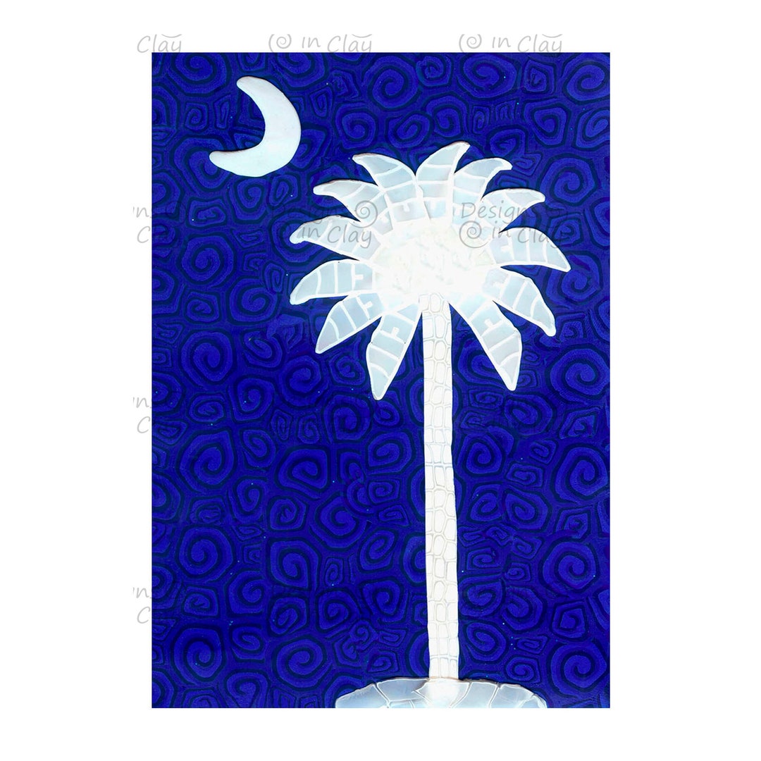 South Carolina State Tree Art Print - Etsy