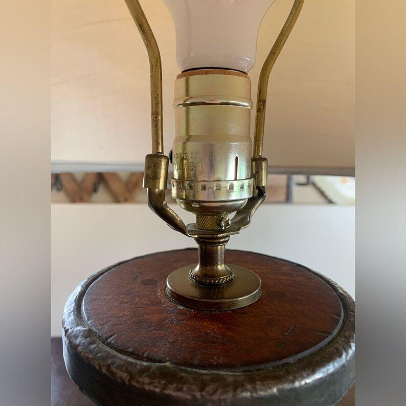 Antique Thread Spindle Lamp - Etsy