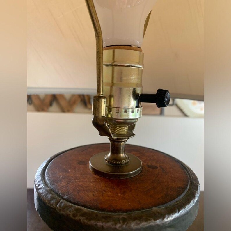 Antique Thread Spindle Lamp - Etsy