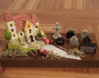 Miniature graveyard | Etsy