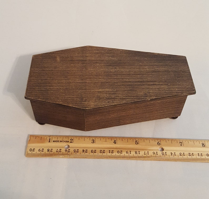 Handmade Coffin Trinket Box/ Wooden Coffin Storage Box/ Coffin - Etsy