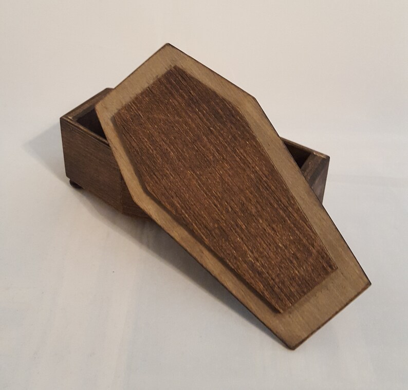 Handmade Coffin Trinket Box/ Wooden Coffin Storage Box/ Coffin - Etsy