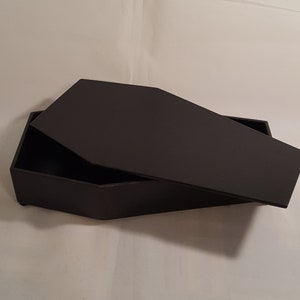 Black Coffin Storage Box Coffin Trinket Box Jewelry Storage Gothic ...