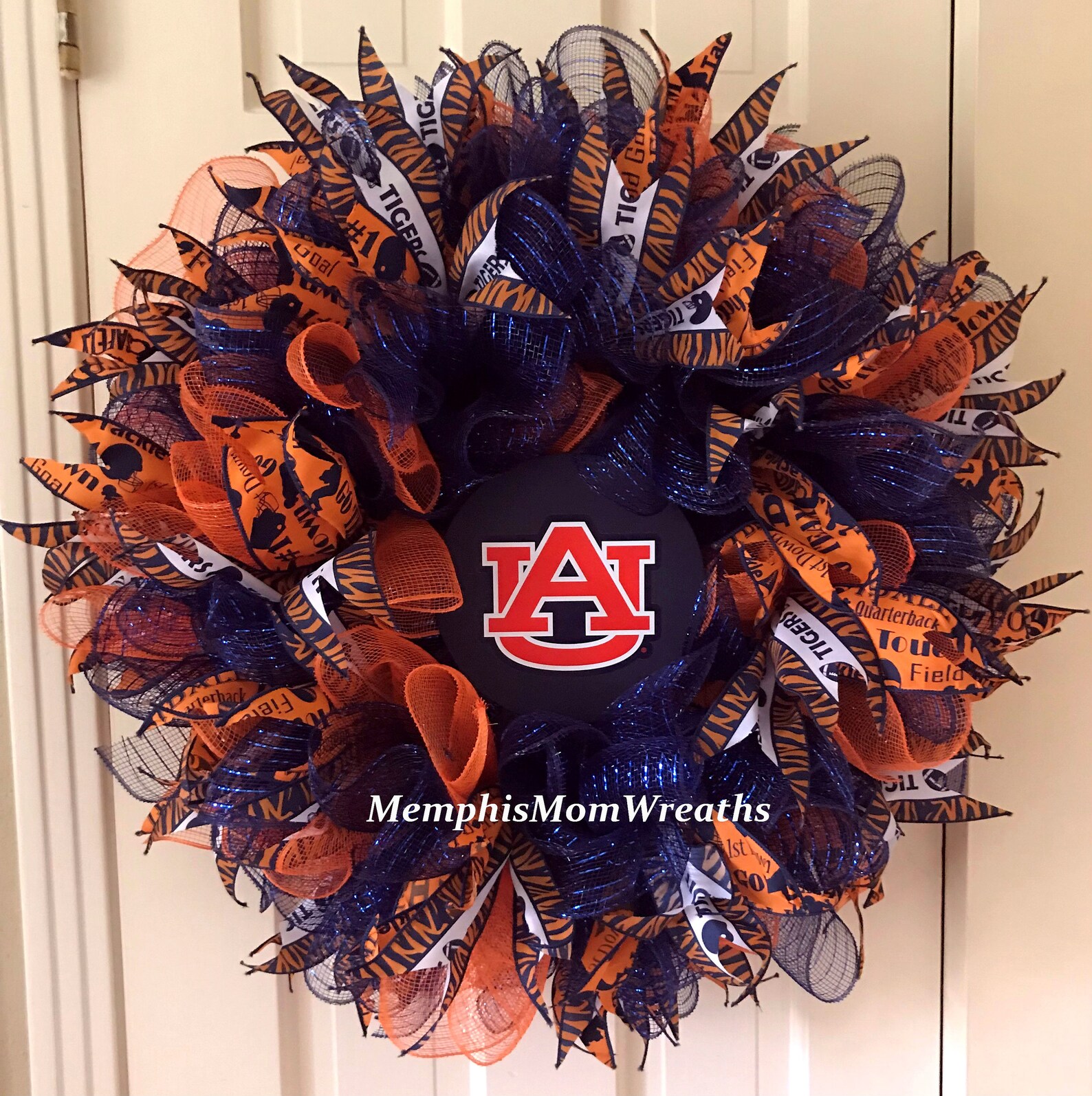 Auburn Tigers Wreath College Football Wreath Sports Wreath - Etsy Australia