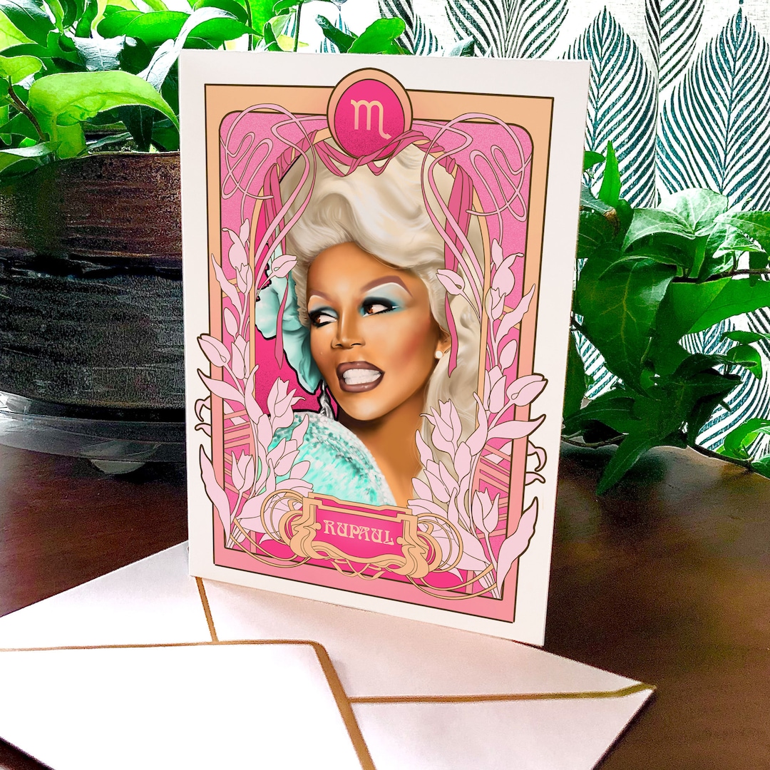 Rupaul Greeting Card - Etsy