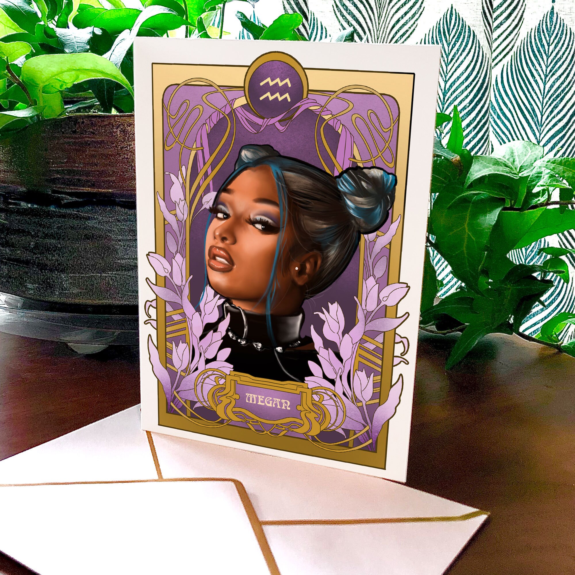 Megan Thee Stallion Greeting Card - Etsy