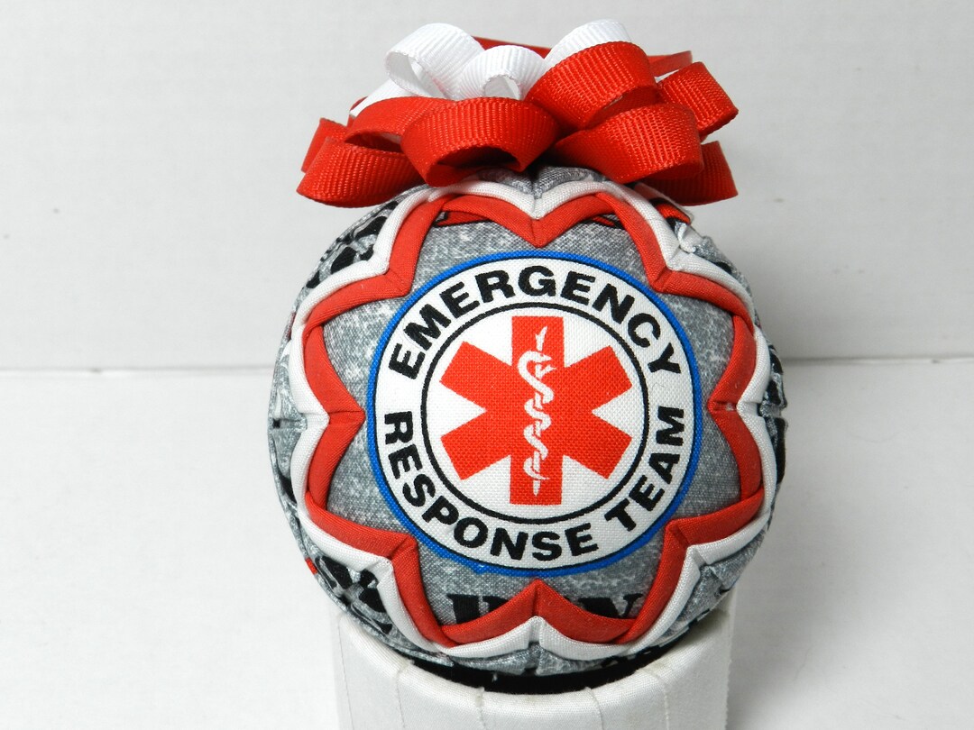 Emergency Response Team Ornament | EMT Ornament | EMT | Medic ...