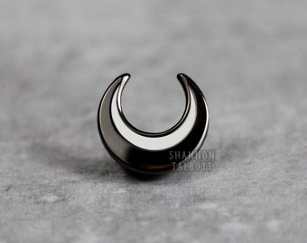 Golden Moon Enamel Pin - Etsy