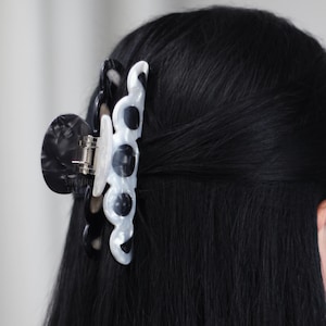Moon Phases Hair Claw, Eclipse Hair Claw Clip, Crescent Moon Hair ...