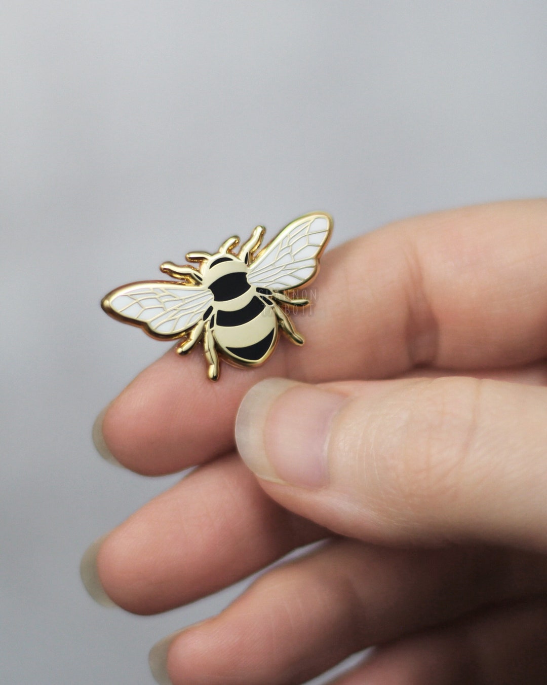 SECONDS SALE Bumblebee Enamel Pin, Honey Bee Pin, Insect Bug Pin, Lapel ...