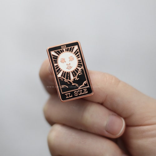 Tarot Reader Enamel Pin - Etsy