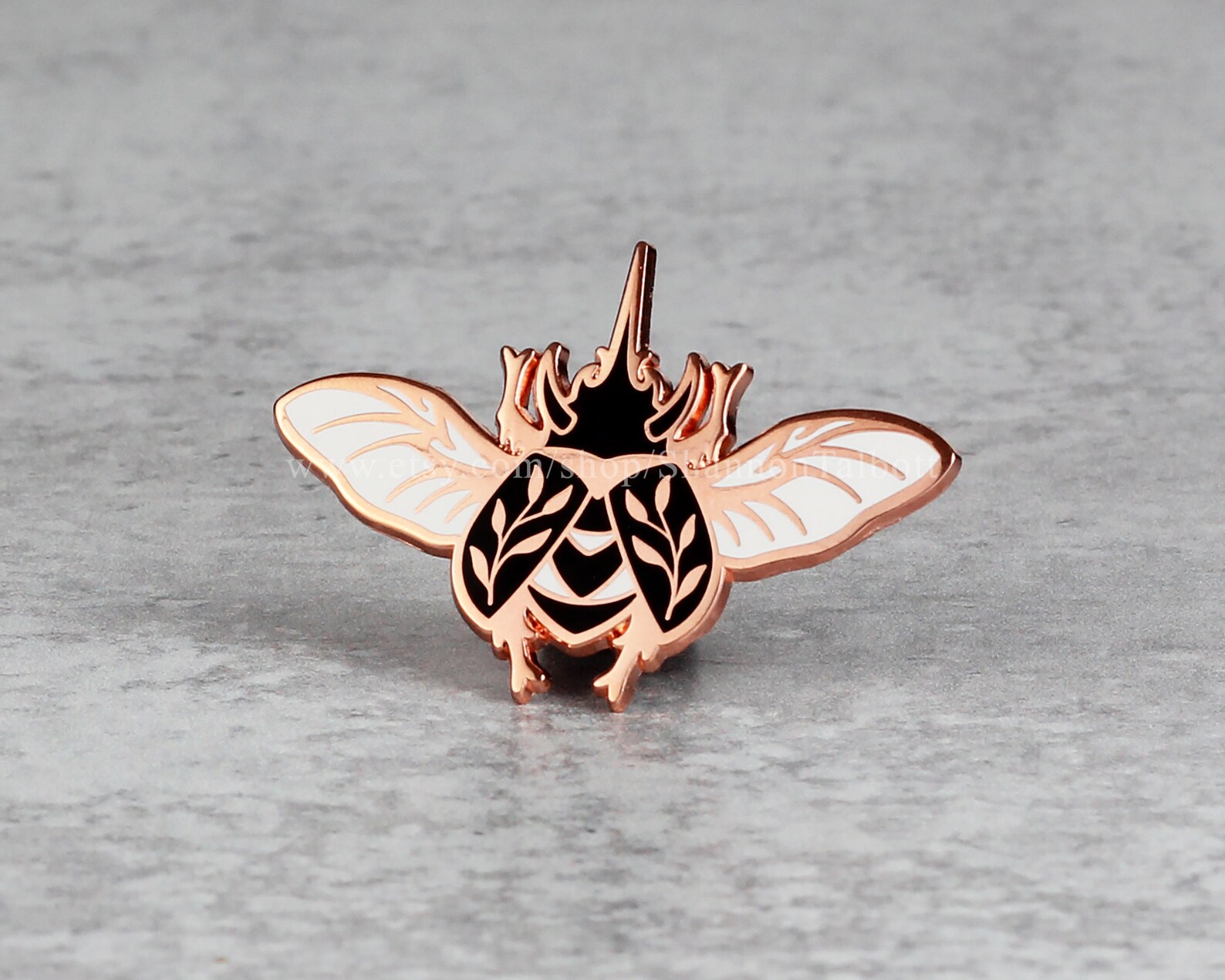 Rhinoceros Beetle Enamel Pin Beetle Pin Bug Pin Insect Pin - Etsy