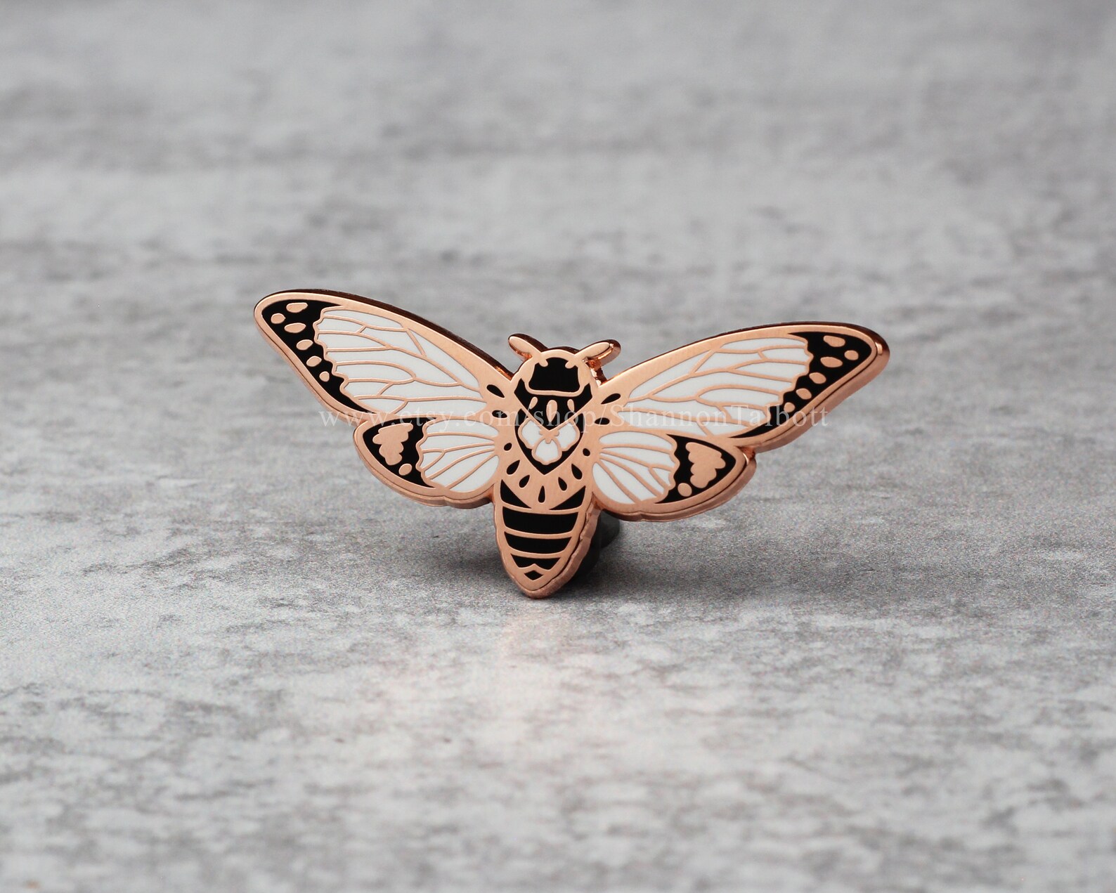 Cicada Enamel Pin Bug Pin Insect Pin Beetle Enamel Pin | Etsy