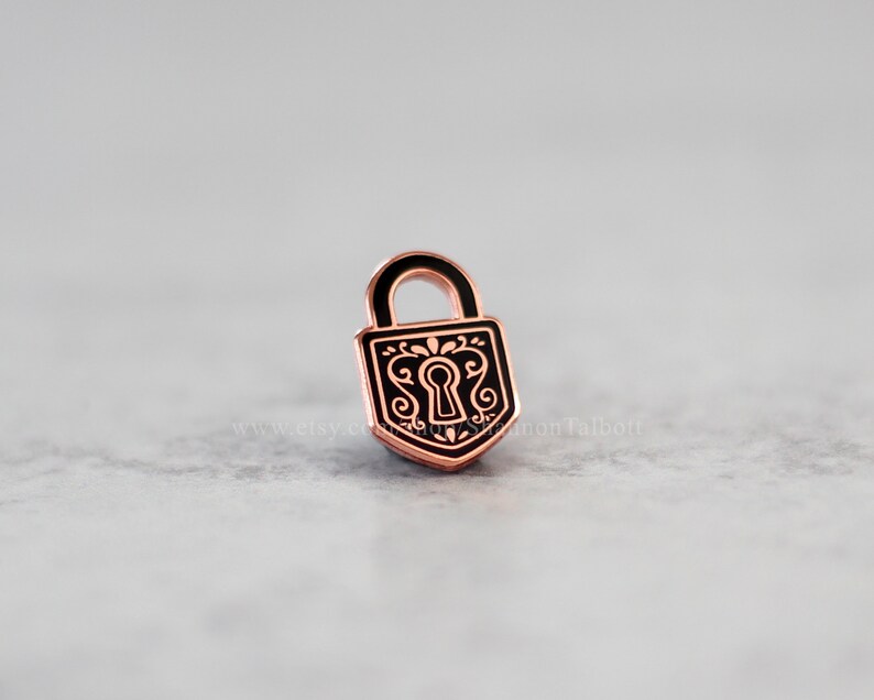 Lock and Key Enamel Pin Couples Enamel Pin Set Bestfriend | Etsy