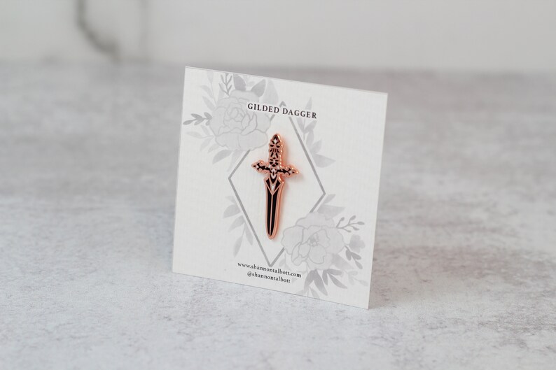 SECONDS SALE Dagger Enamel Pin Warrior Pin Sword Pin | Etsy