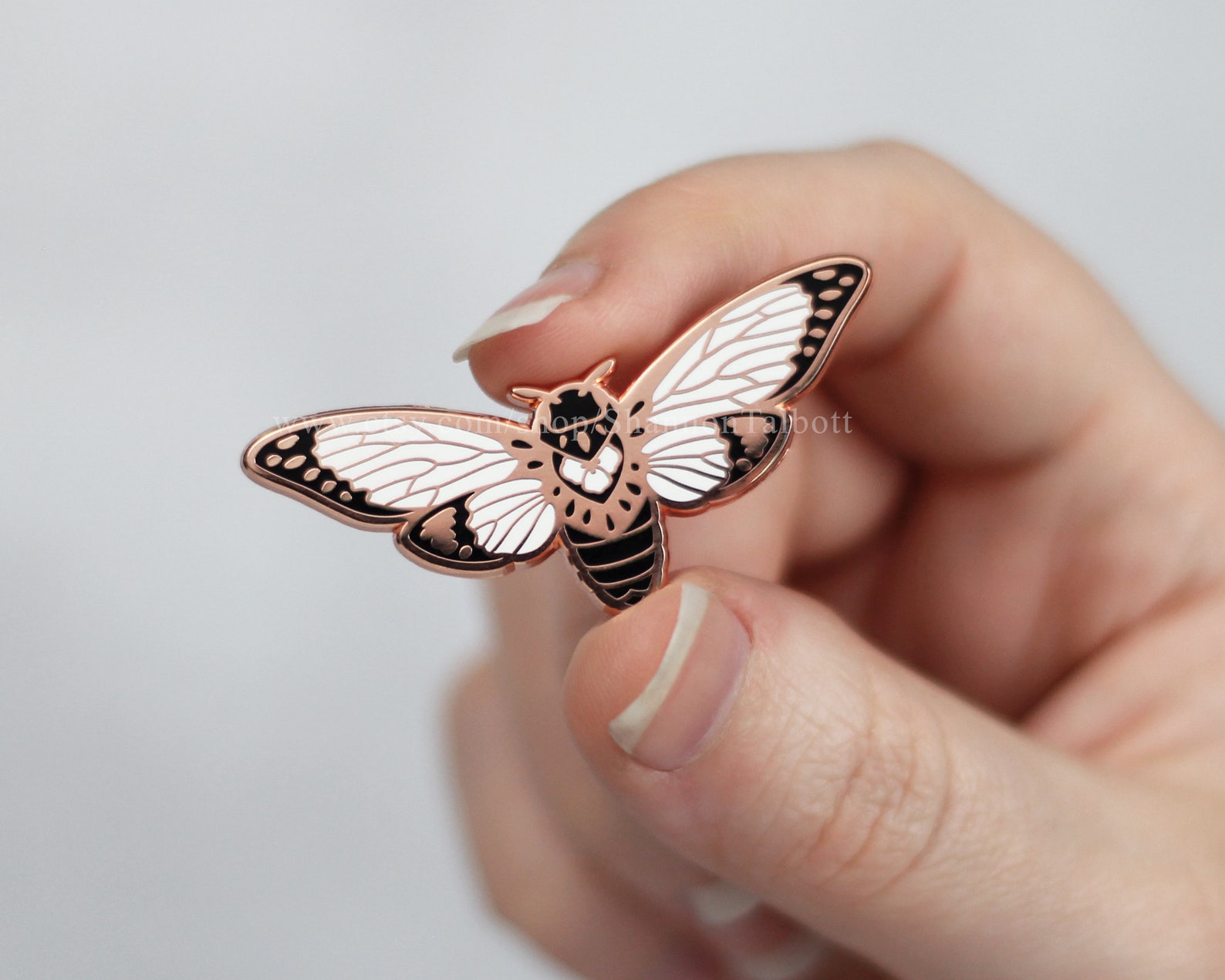 Cicada Enamel Pin Bug Pin Insect Pin Beetle Enamel Pin | Etsy