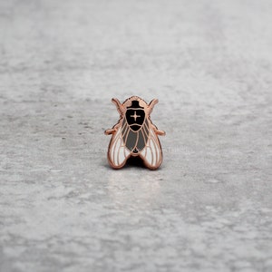Fly Enamel Pin Bug Enamel Pin Mini Pin Insect Pin Goth - Etsy