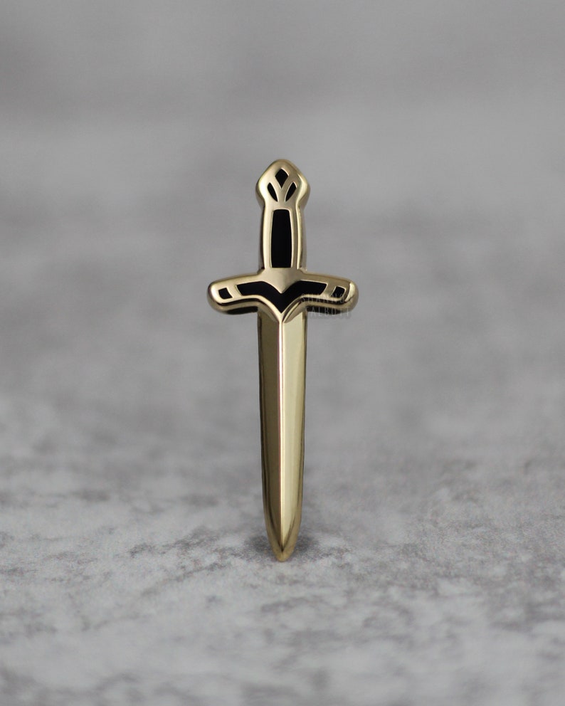Dagger Enamel Pin, Warrior Pin, Sword Pin, Fantasy Pin, Gothic Pin ...