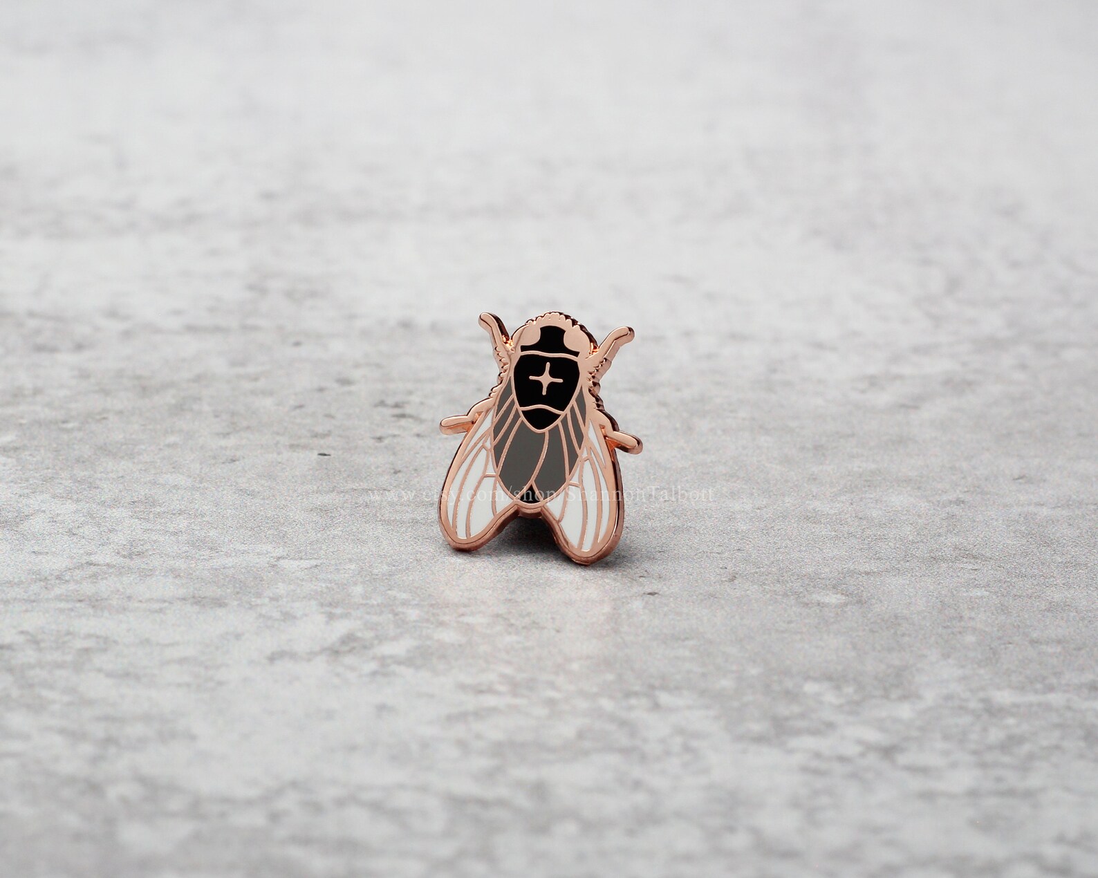 Fly Enamel Pin Bug Enamel Pin Mini Pin Insect Pin Goth - Etsy