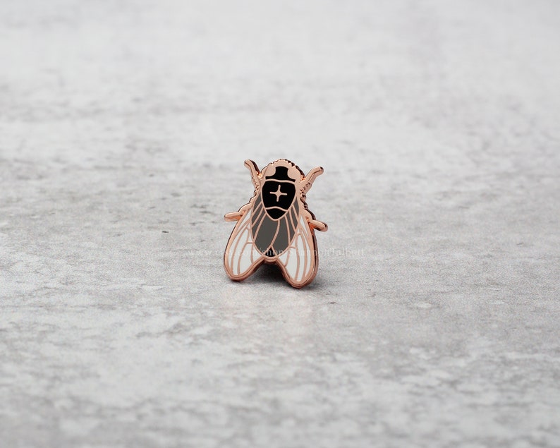 Fly Enamel Pin Bug Enamel Pin Mini Pin Insect Pin Goth - Etsy