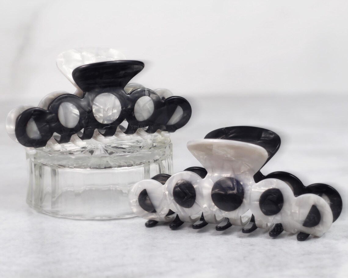 Moon Phases Hair Claw, Eclipse Hair Claw Clip, Crescent Moon Hair ...