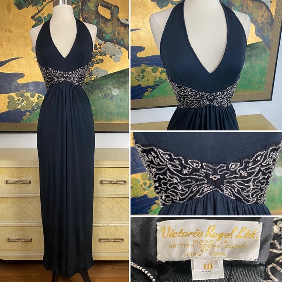 1960s Vintage Cocktail Party Dress By Victoria Royal … Gem