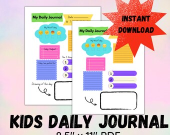 Kids Self Reflection - Etsy