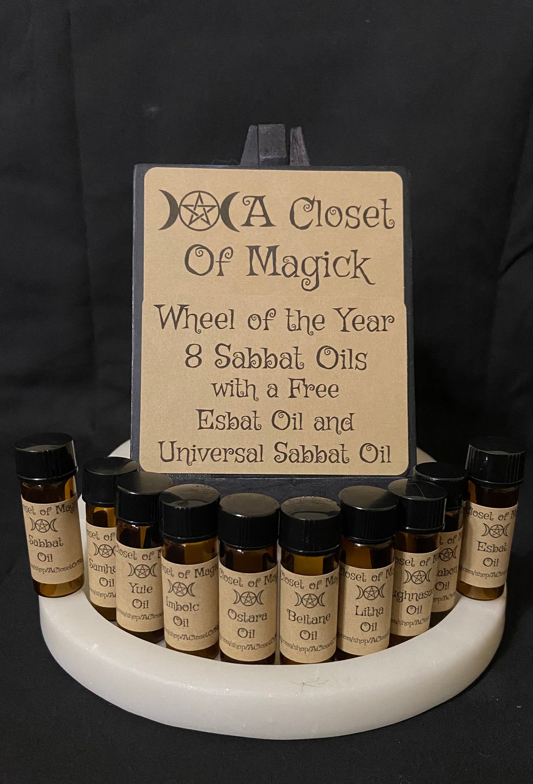 Wheel of the Year Oil Set - Etsy