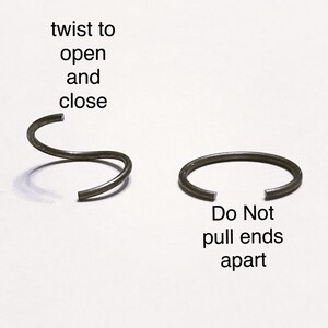 22 Gauge 14k 6mm 7mm or 8mm Thin Hoop for Ear or Nose Piercings Rook ...