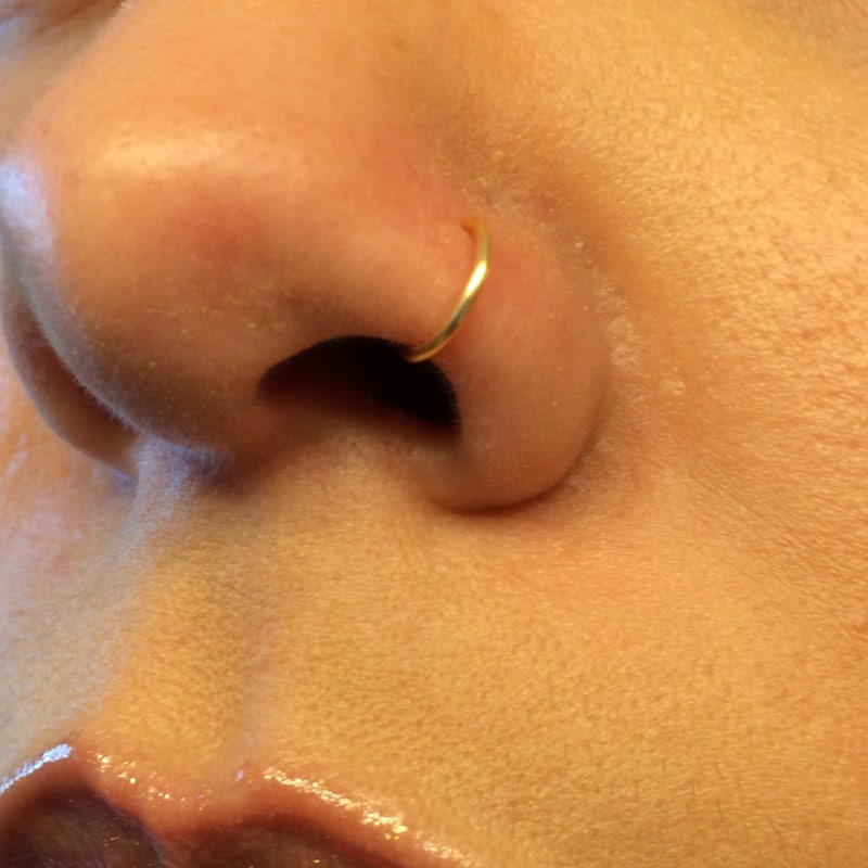 Fake Nose Ring - Etsy