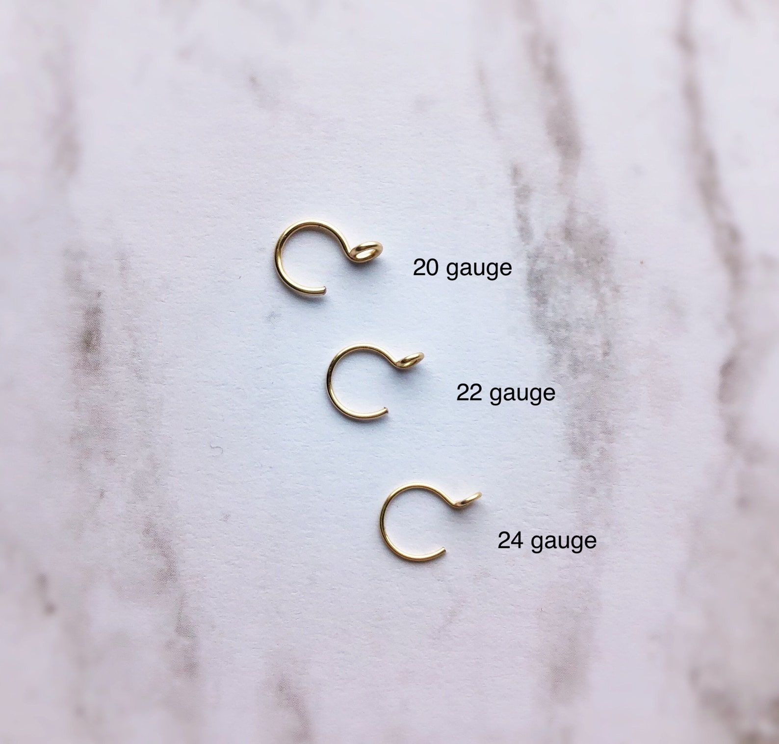 Anti Tragus Ring Fake 5mm Set 2 - Anti-tragus Earring - Hoop Nose Ring ...