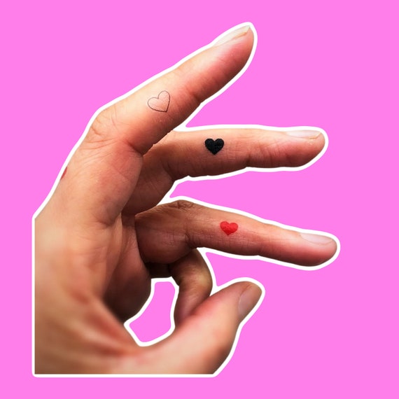 Heart Tattoos Tumblr On Finger