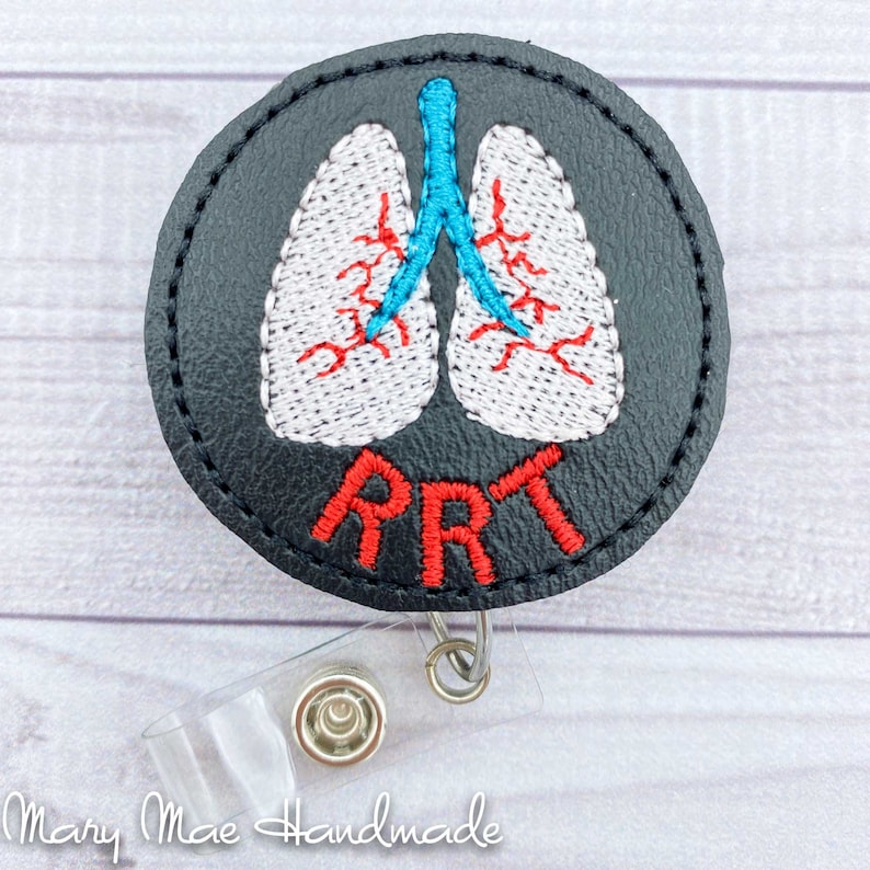 Respiratory Therapist RT/RRT Retractable Reel ID Badge Holder - Etsy
