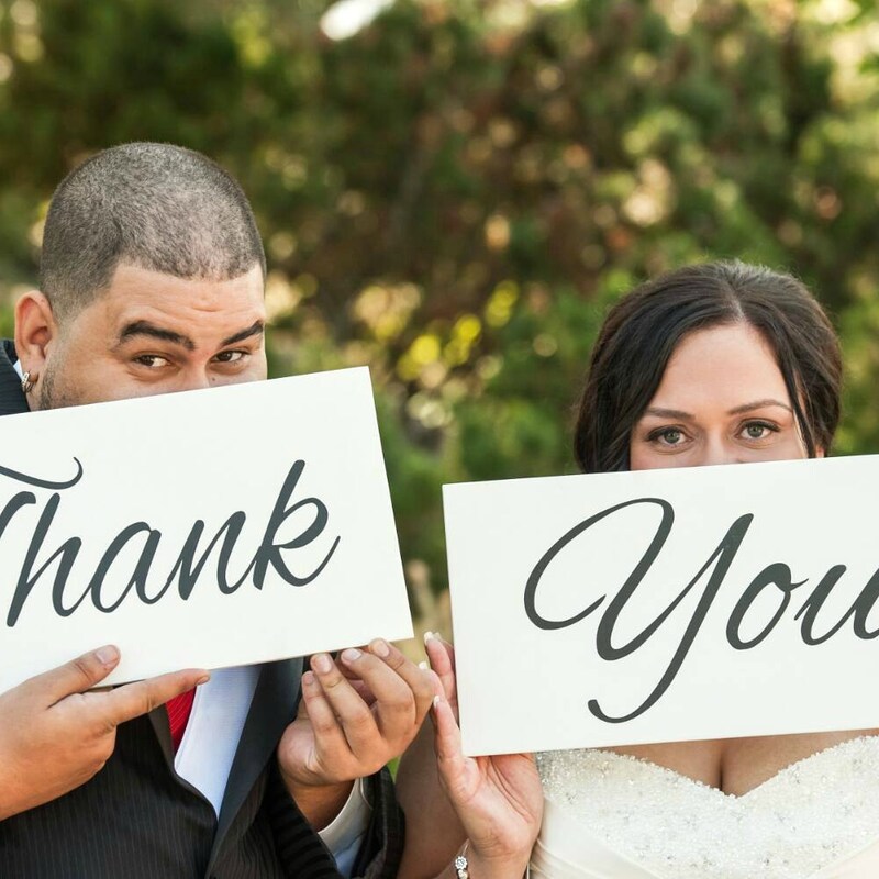 Thank You Prop - Etsy