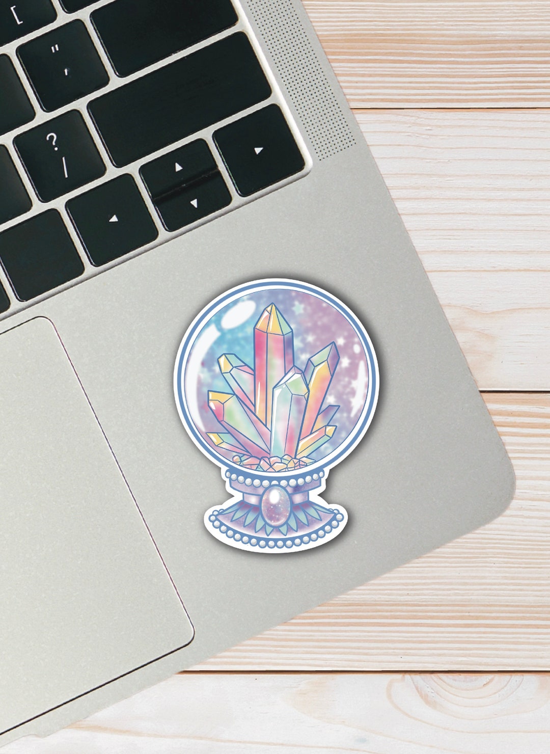 Holographic Star Effect, Crystal Ball Sticker, Crystal Lover, Galaxy ...