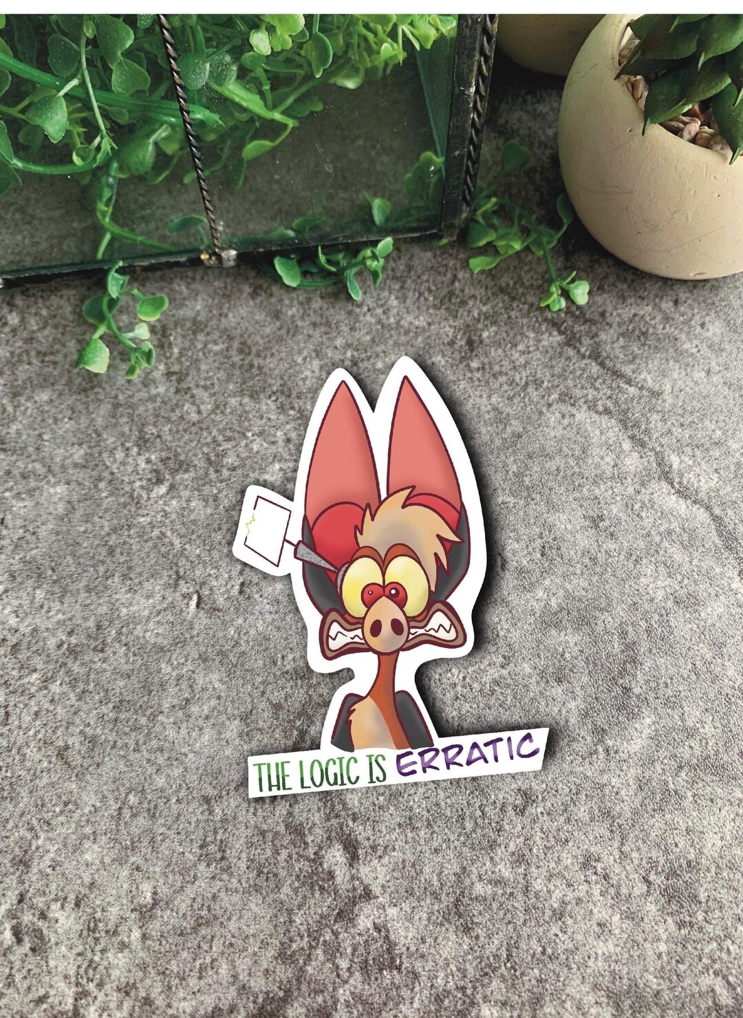 Fern Gully Sticker, Funny Sticker, Batty, Cute Sticker, Movie Lovers ...