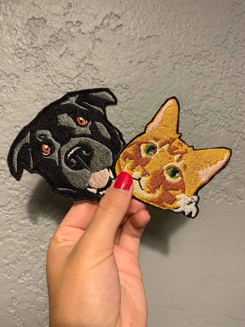 Custom Pet Iron-on Patch | Etsy