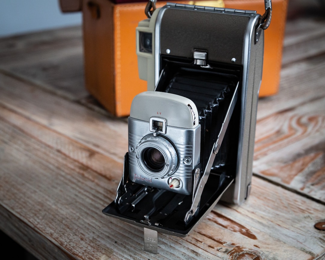 Vintage Polaroid Highlander 80a Land Camera Complete Kit - Etsy