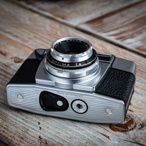 Vintage Agfa Optima Ia 1960's 35mm Film Rangefinder Camera With Case ...
