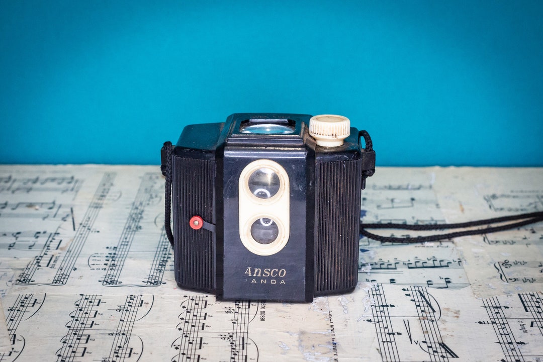 Working 1950's Vintage Ansco Panda 620 Roll Film Medium Format Camera ...