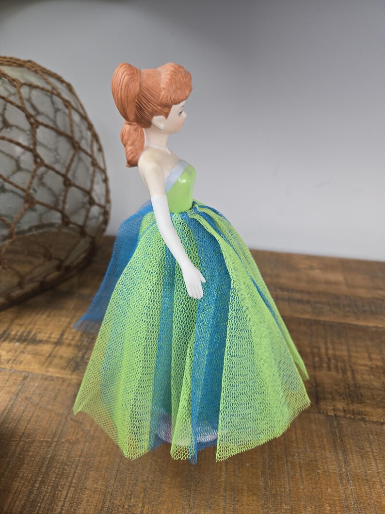 1963 Enesco Barbie Senior Prom Music Box Figurine Plays "all I Have to ...