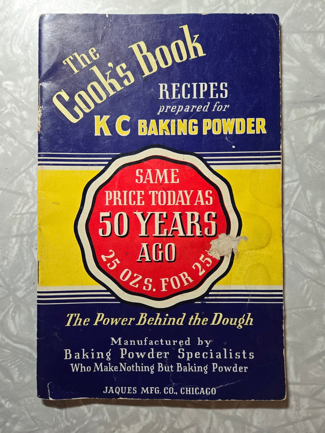 1940s KC Baking Powder Cook's Book Recipes Booklet Rare - Etsy