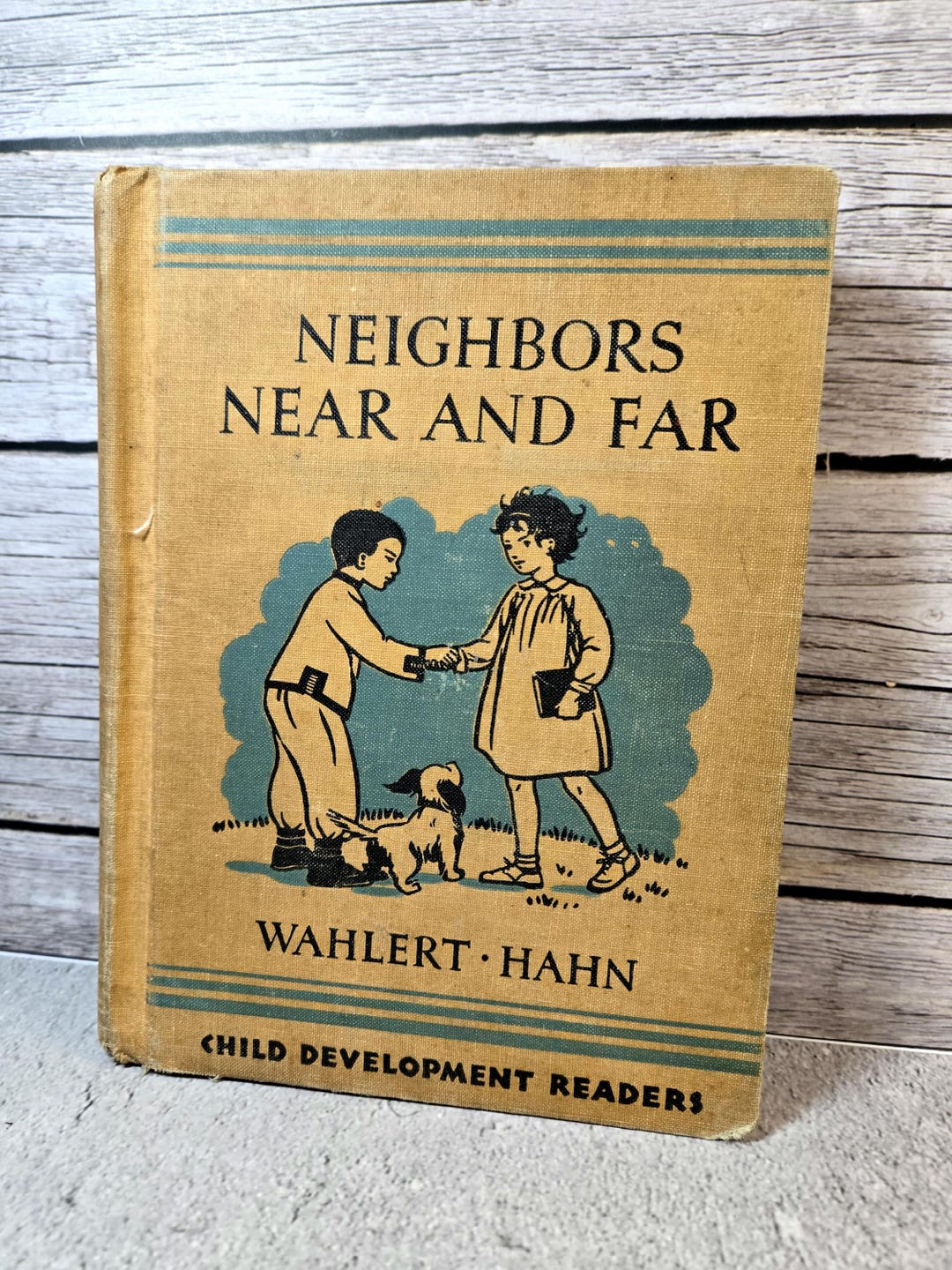 Neighbors Near and Far 1935 Child Development Reader Rare Hardcover ...
