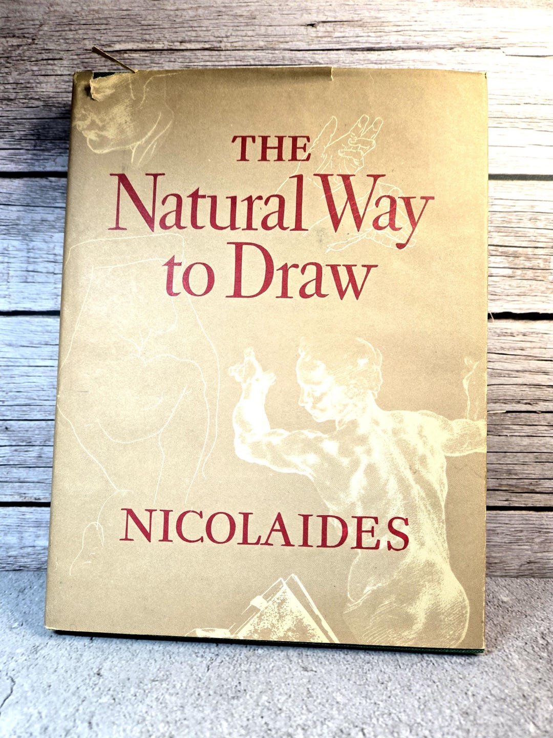 1947 Natural Way to Draw / Nicolaides / Vintage Artist Drawing Book - Etsy