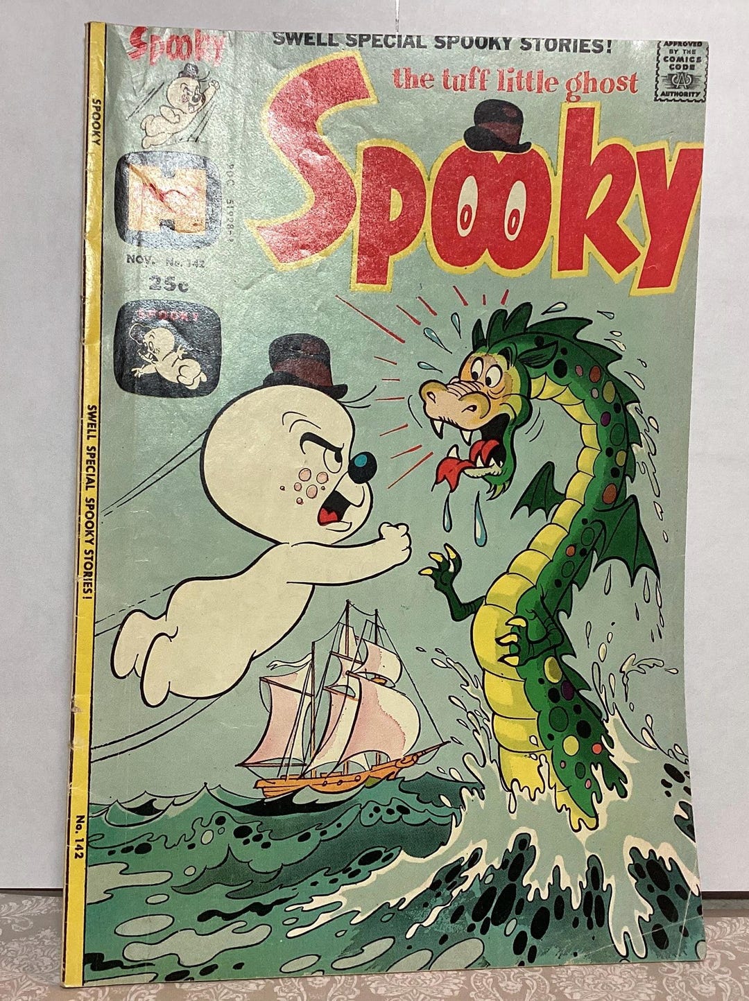 Spooky Tuff Little Ghost Nov 1974 / Harvey World / Vintage Comic Book ...