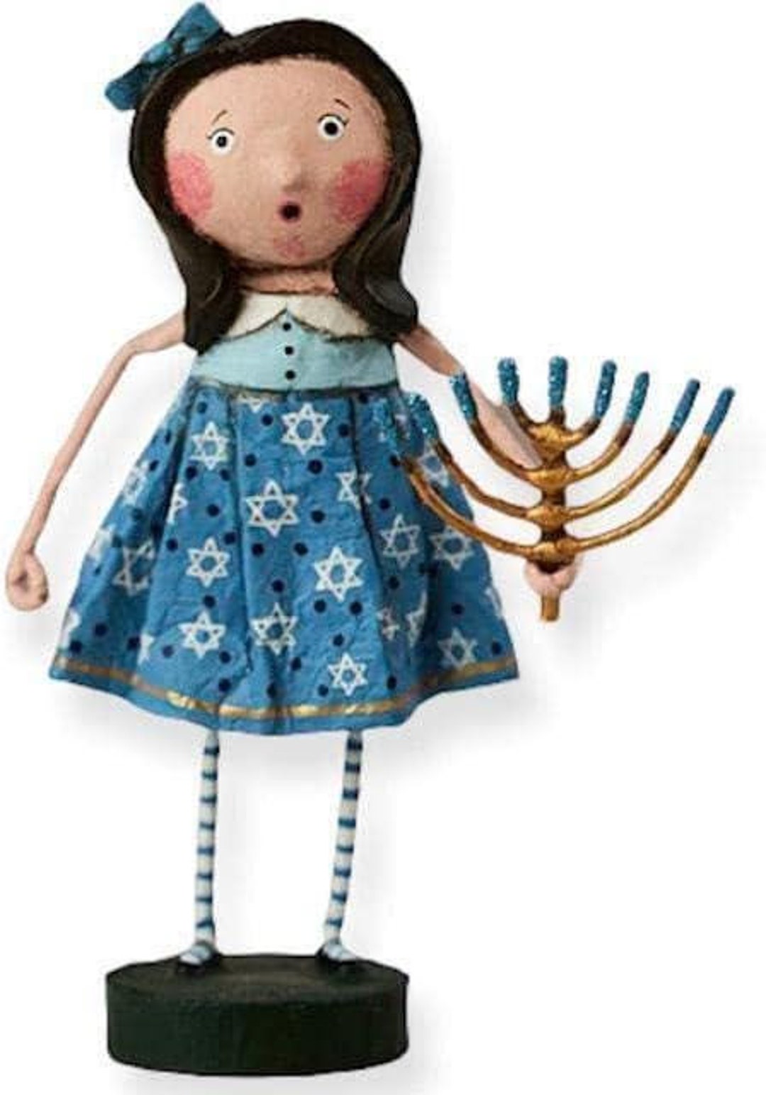 Nora's Menorah by Lori Mitchell Hanukkah Collection ~ Free Shipping - Etsy