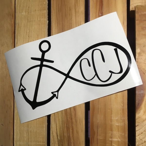 Infinity Anchor - Etsy
